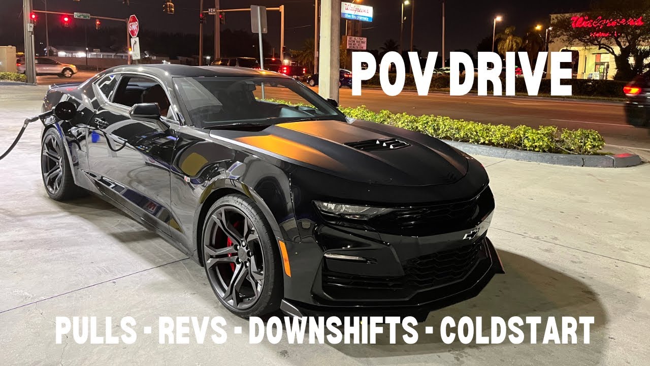 NIGHT POV | CAMARO SS | INSANELY LOUD - YouTube