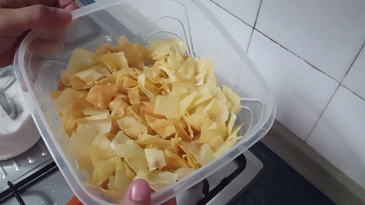 How To Make Lumpia Wrapper Chips. (Pangkabuhayan Idea) - YouTube