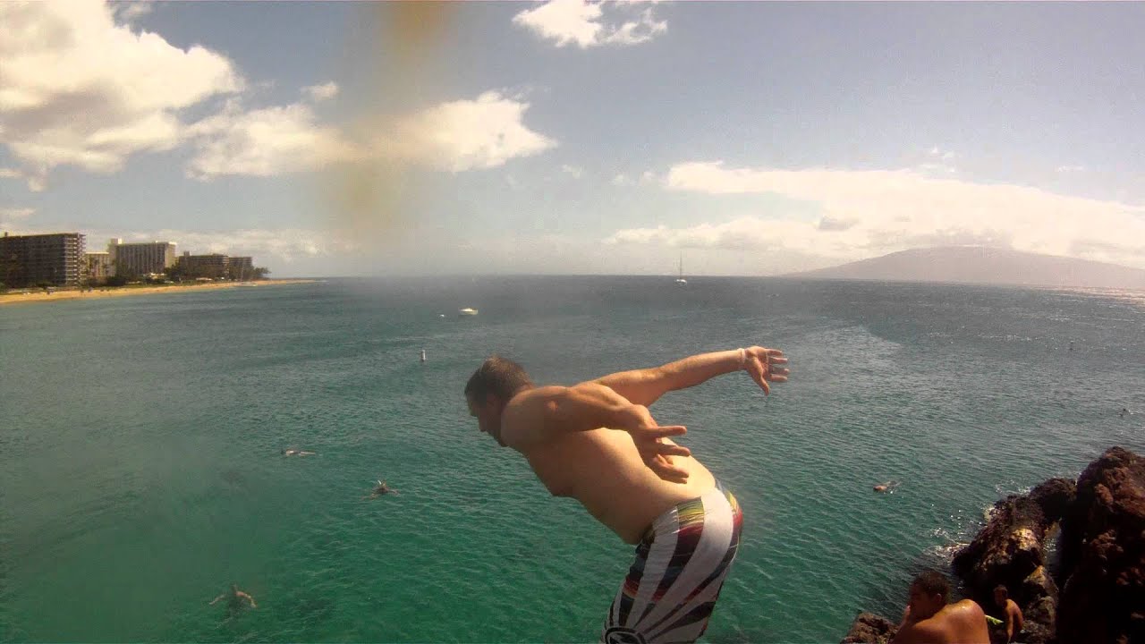 Cliff Jumping | Maui 2012 - YouTube