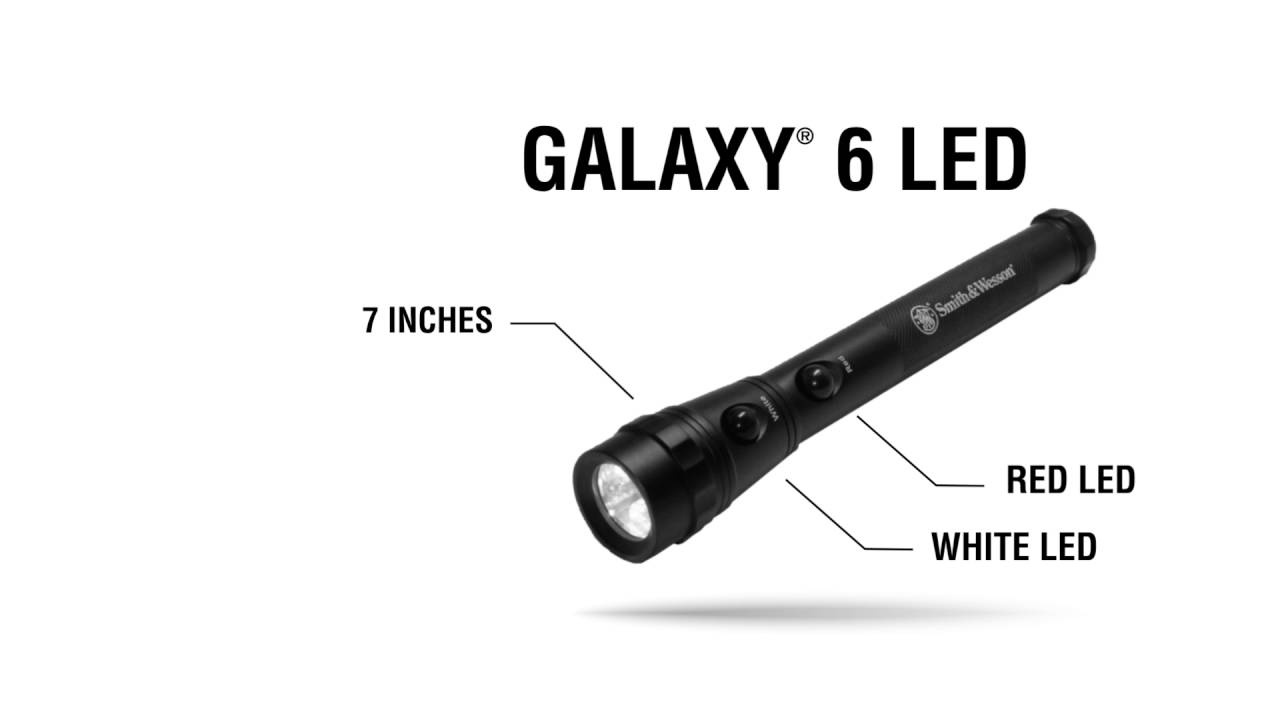 The Smith & Wesson Galaxy 6 Flashlight - YouTube