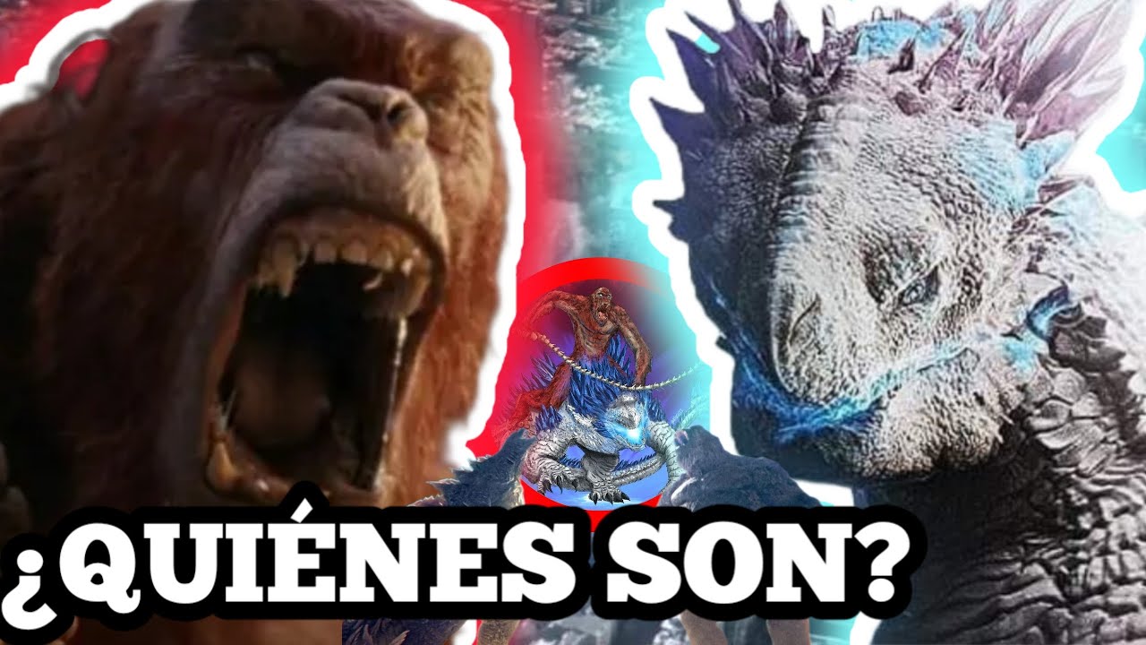 ¿Quienes son SCAR KING y SHIMO? los Nuevos VILLANOS SE Godzilla Y Kong ...