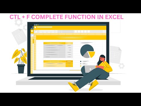 Excel Tutorial CLT+F complete Feature - YouTube