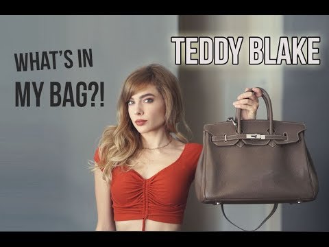 WHAT'S IN MY BAG? || TEDDY BLAKE BY BUTI - YouTube