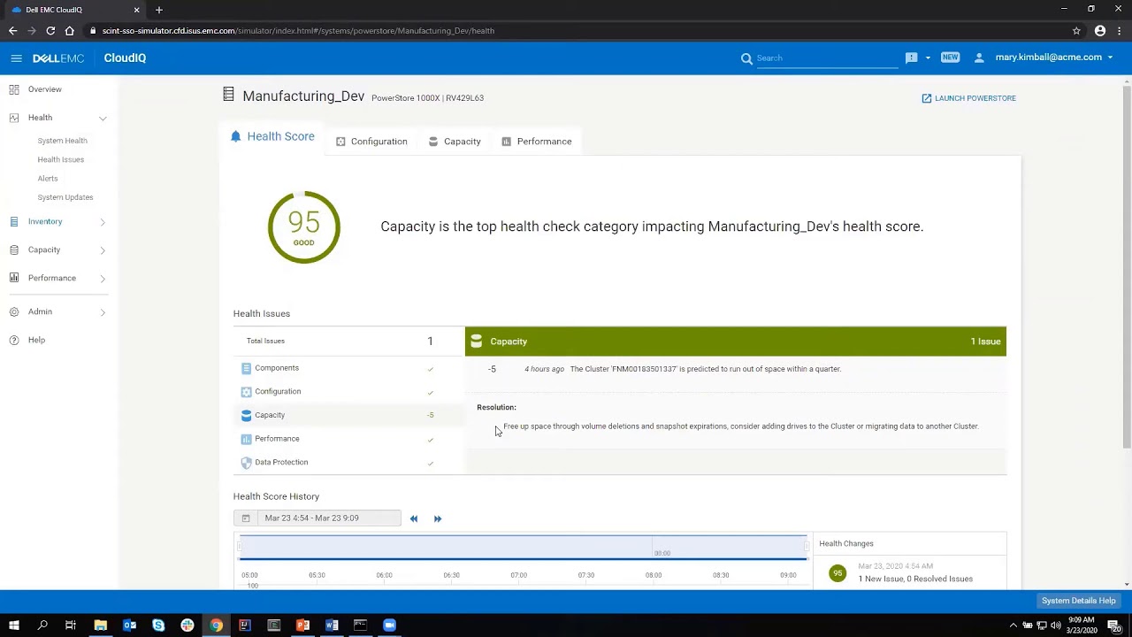 Dell EMC CloudIQ Support For PowerStore - YouTube