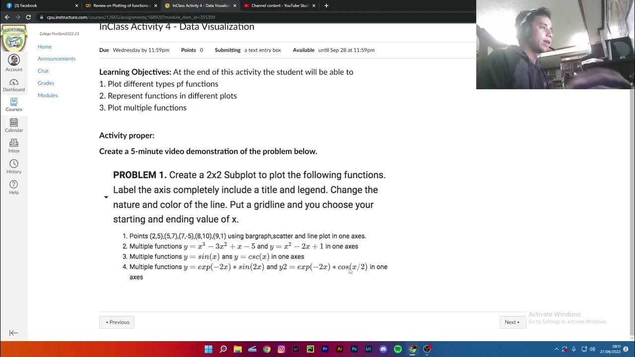 InClass Activity 4 - Data Visualization - YouTube