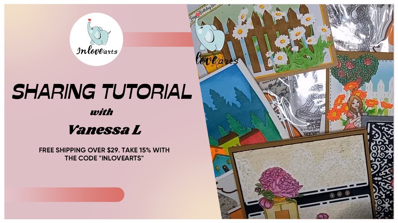 DIY Cutting Dies Tutorial ️ | Inlovearts Crafting by By Vanessa L - YouTube