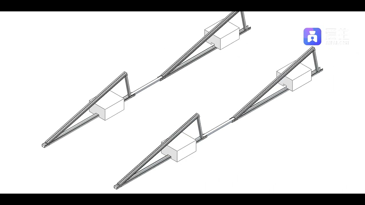 SFS FR 03H Sunforson Ballast Mount South Facing V2 - YouTube