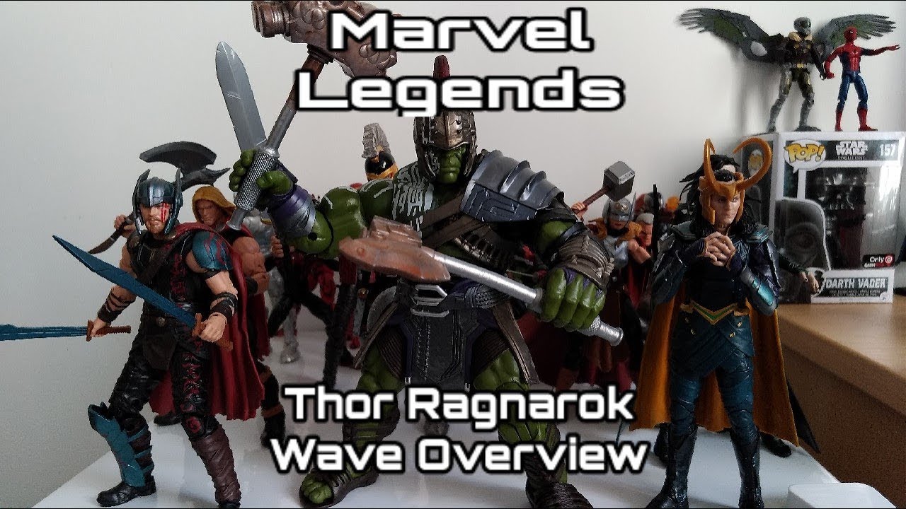 Marvel Legends Thor Ragnarok Hulk BAF Wave Overview - YouTube