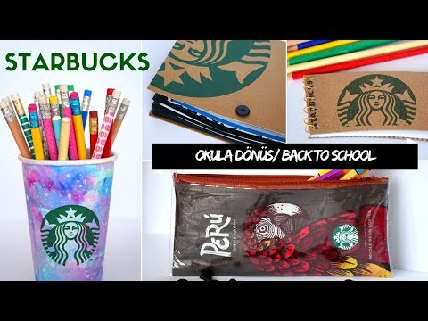Starbucks ile OKULA DÖNÜŞ / BACK TO SCHOOL