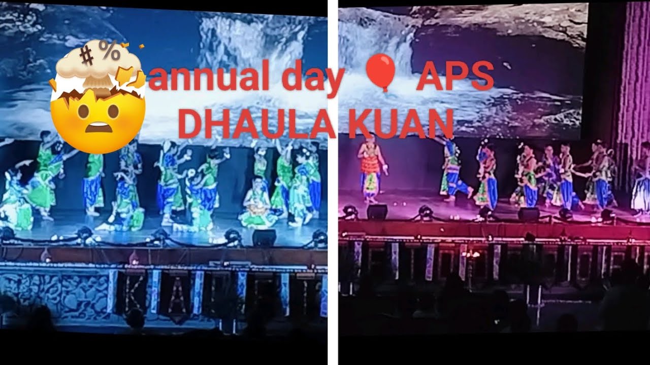annual day performance 🔥🔥of APS DHAULA KUAN 🥵#annualfunction #APSDK # ...