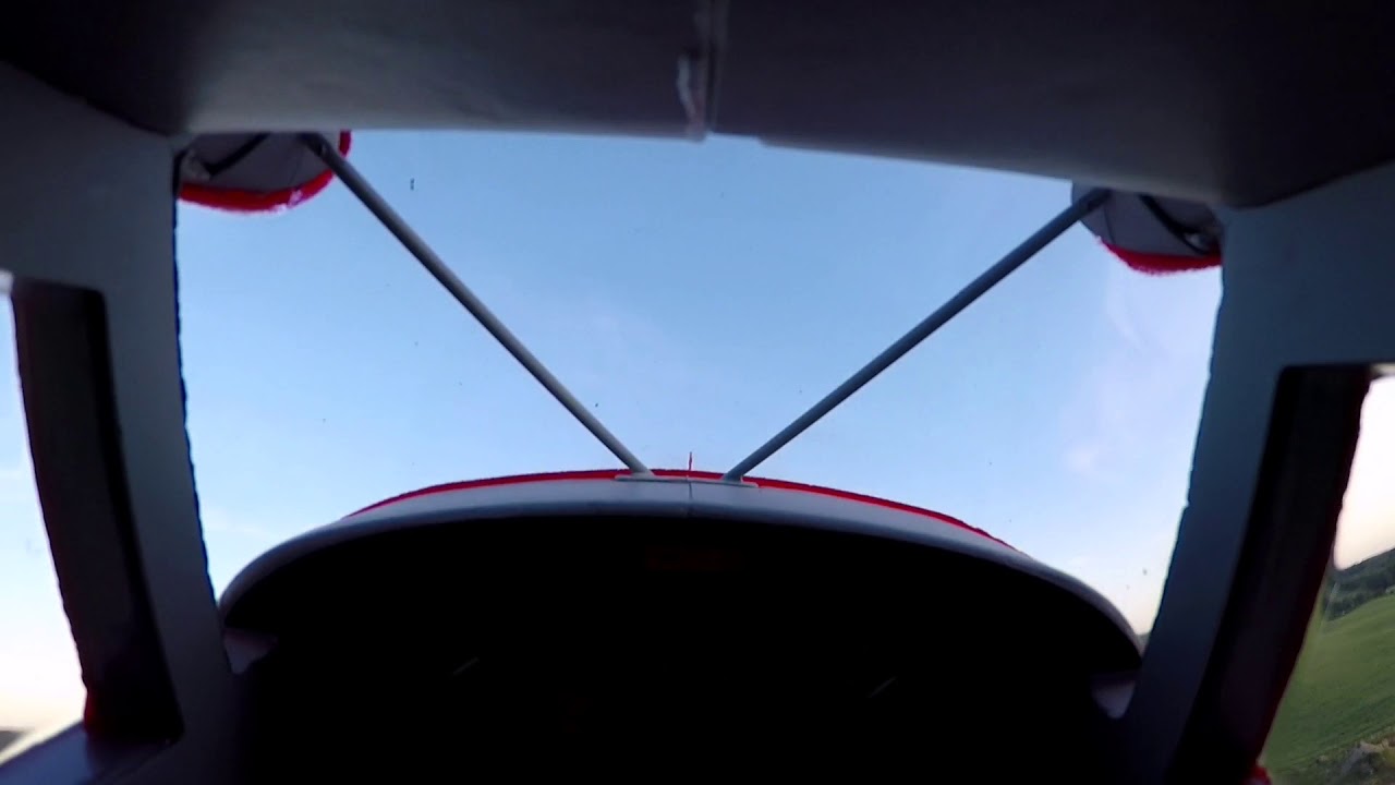 FPV cockpit view of the Maule M7 Rocketship fun scale crazy Flight ...