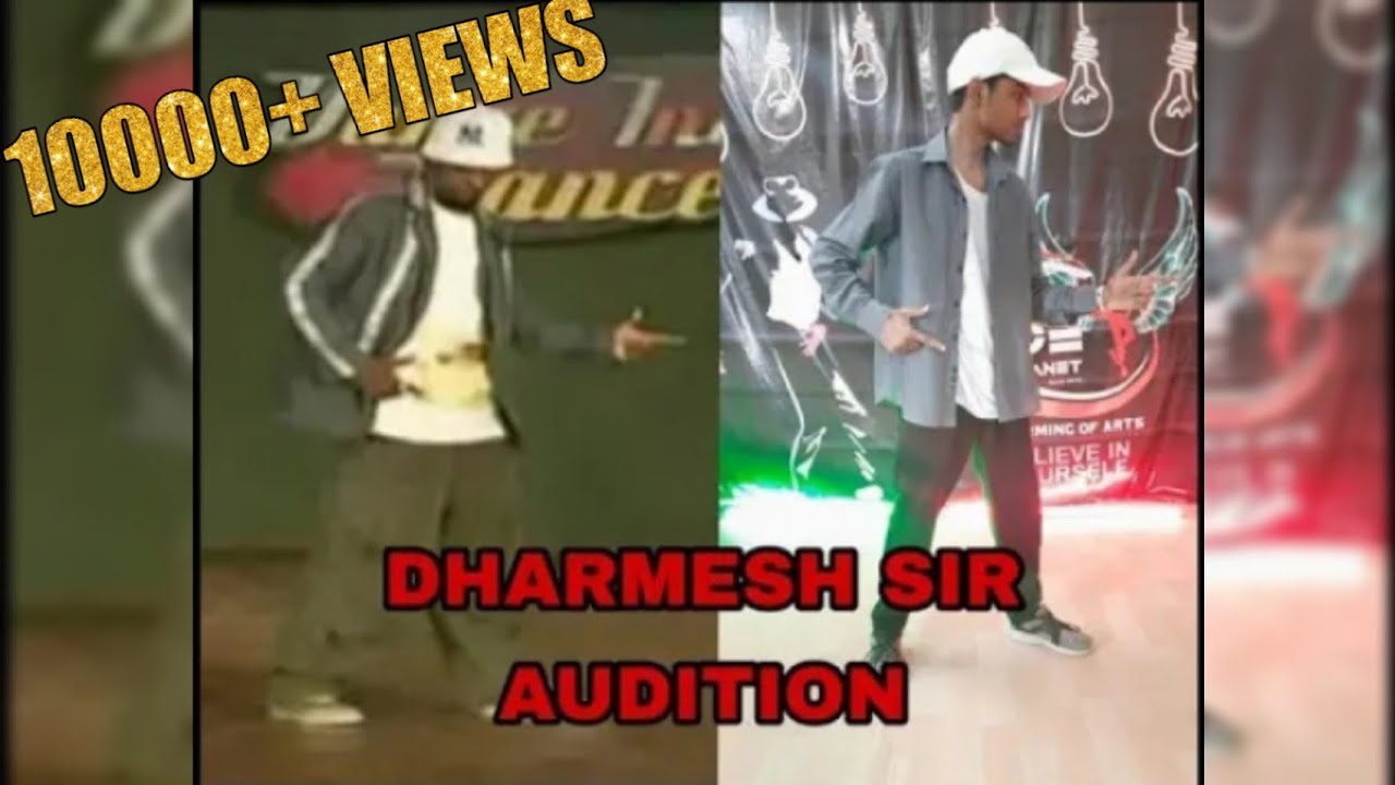 Dharmesh sir AUDITION Performance | Dance India Dance - YouTube