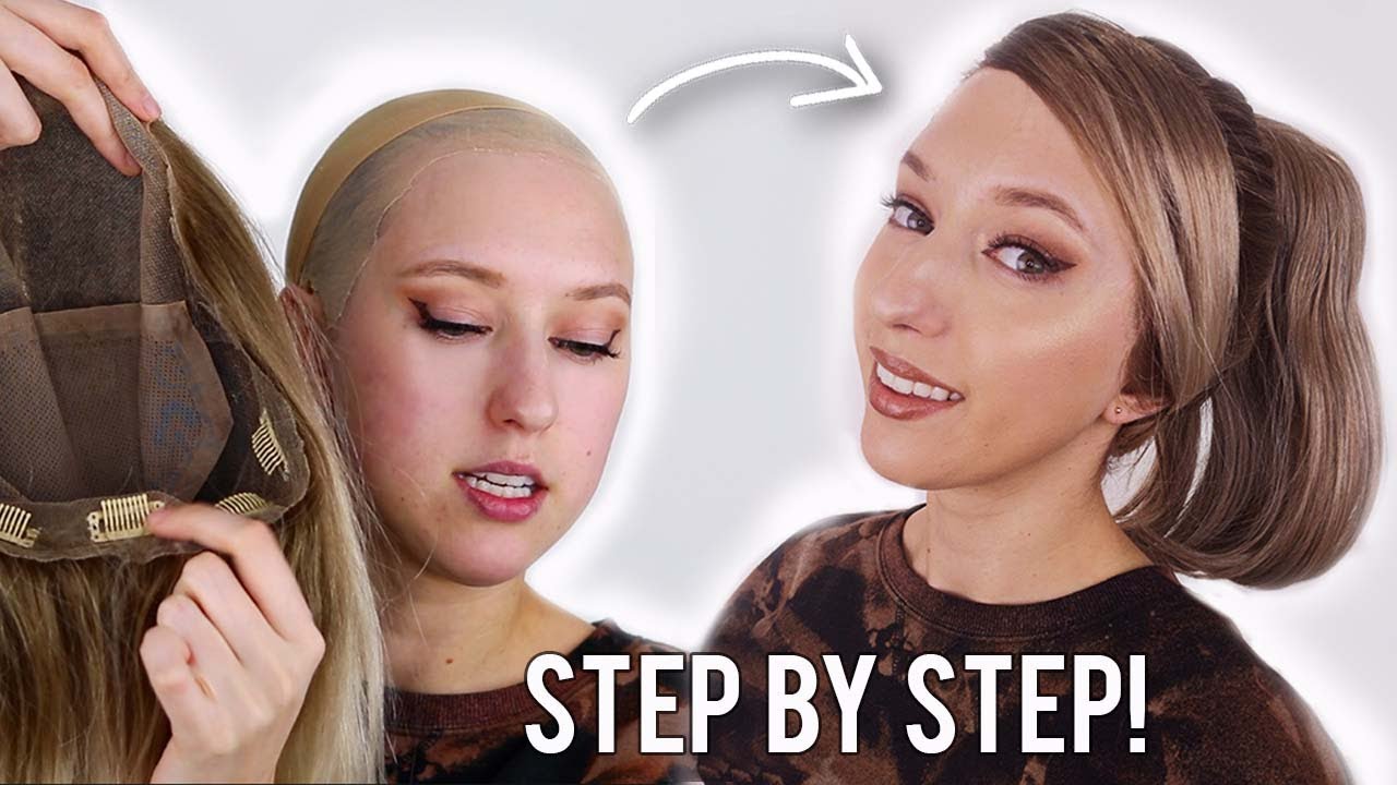 How to Put Wig in a Ponytail| BEGINNER FRIENDLY very detailed! - YouTube
