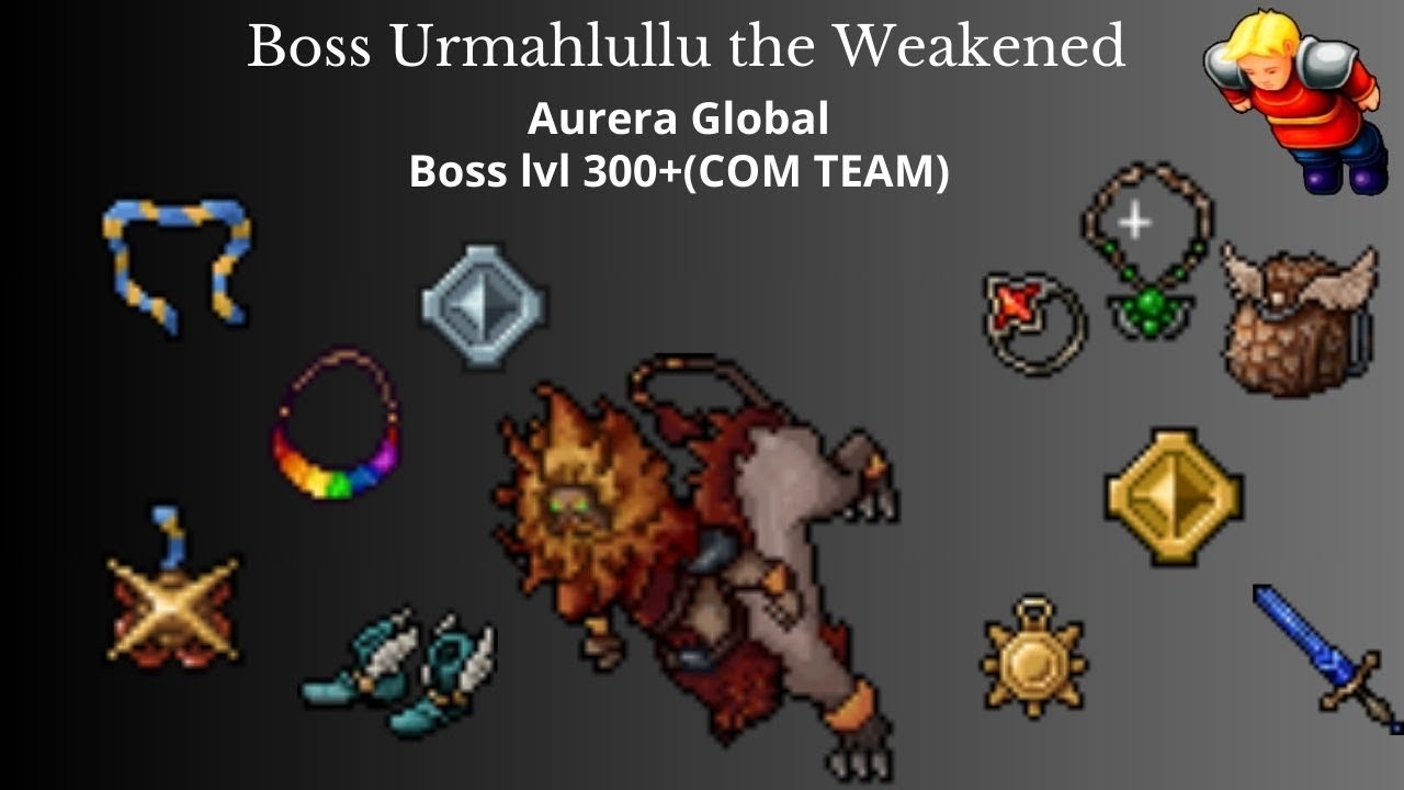 TIBIA BOSSES #6 Boss de Issavi lvl 300+(Com Team) "Urmahlullu the ...