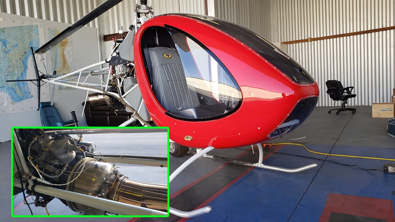 Helicycle Mini Turbine Helicopter - YouTube