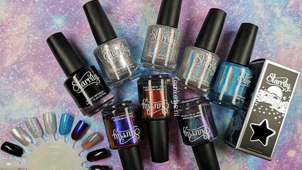 Starrily Nail Polish Unboxing & Swatches - femketjeNL - YouTube