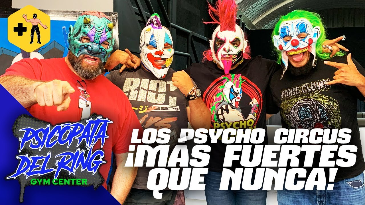 Psycho Clown inauguró El Psicópata del Ring Gym Center junto a Los ...