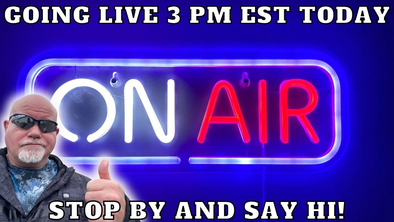 GOING LIVE 3PM EST! STOP BY AND SAY HI! - YouTube