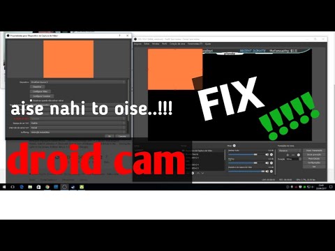 droid cam problem_how to fix the orange screen _obs_hindi - YouTube