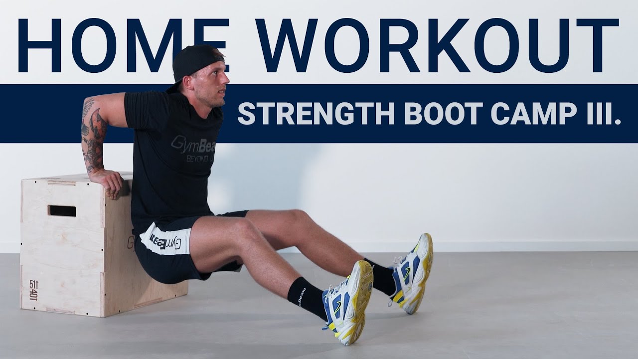 Strength Boot Camp 03 l Home workout l GymBeam - YouTube