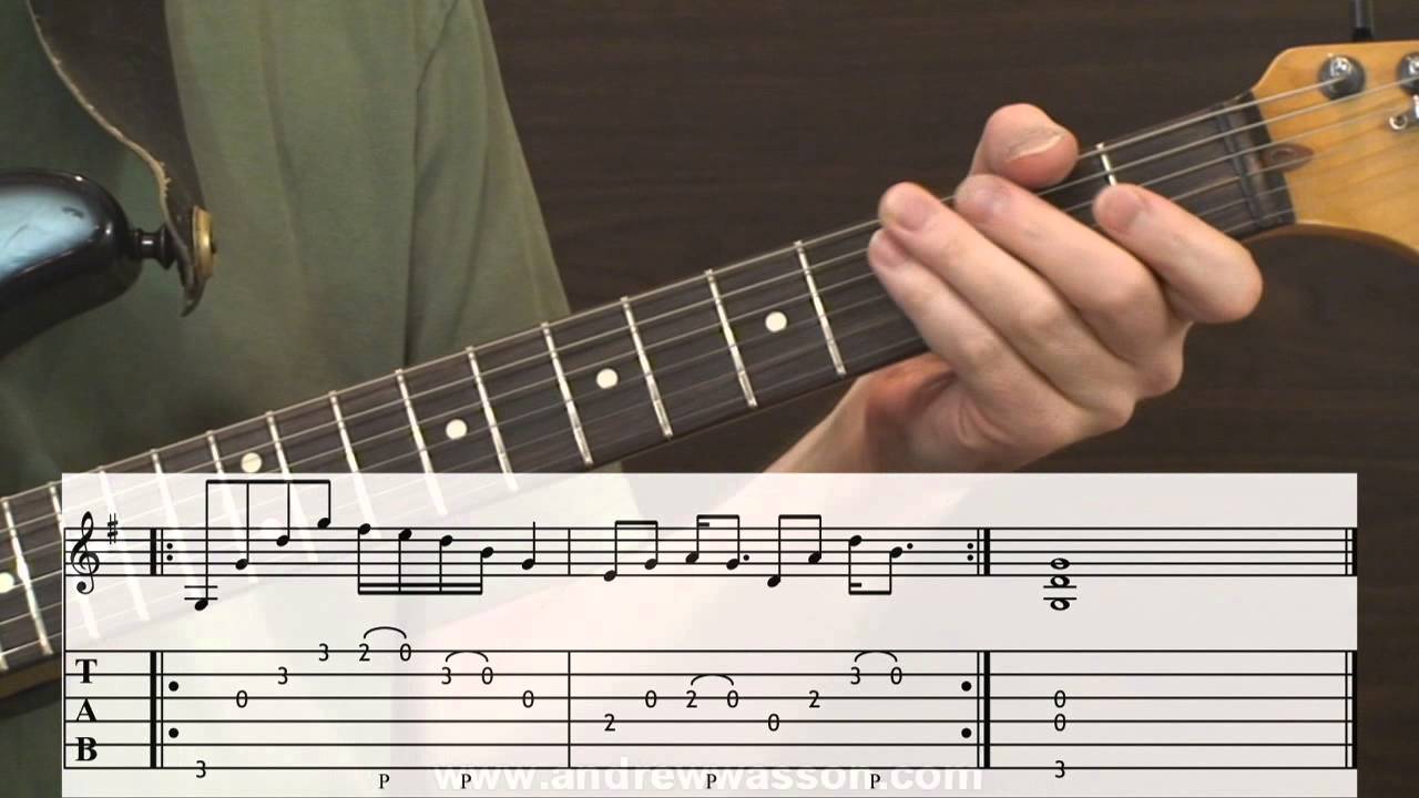 Playing Open Strings for Speed - YouTube