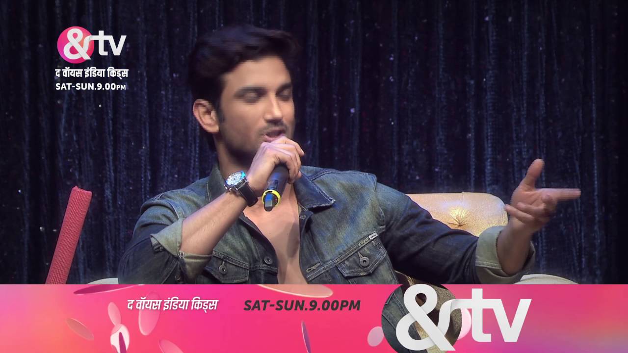 Sushant Singh Rajput on The Voice India Kids | Liveshows | Promo | Sat ...