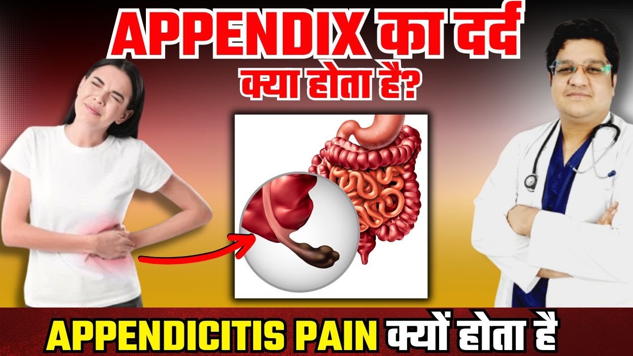 Appendix Pain क्या होता है | Appendicitis क्यों होता है | What Is Appendicitis Pain - YouTube