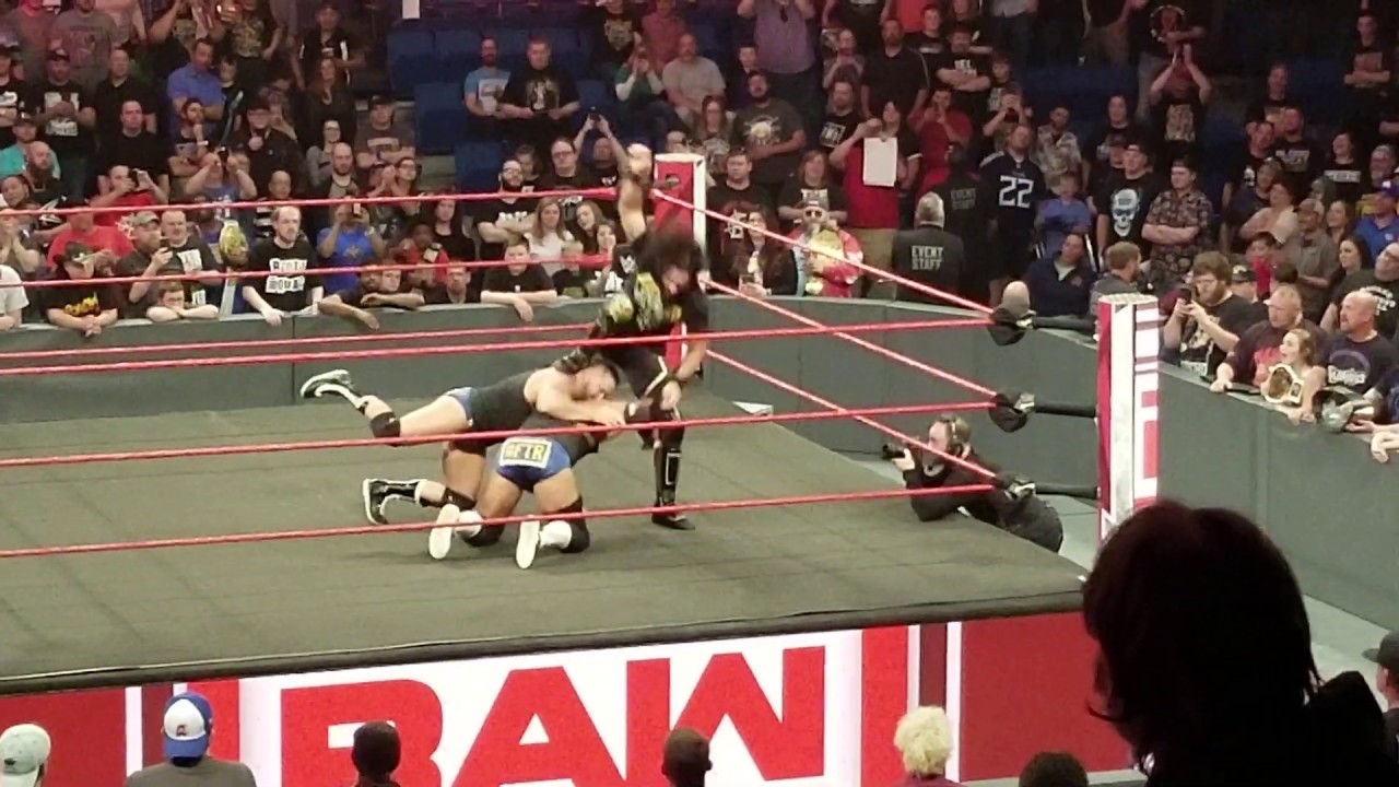 Seth Rollins Does Double Stomp To The Revival - YouTube
