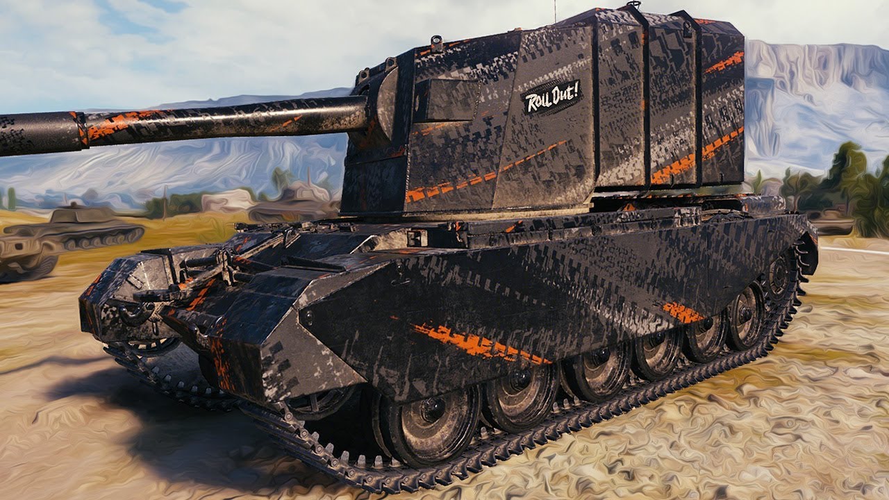 FV4005 Stage II - TANK GRINDER - YouTube