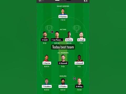 dream 11 best team win dream 11 - YouTube