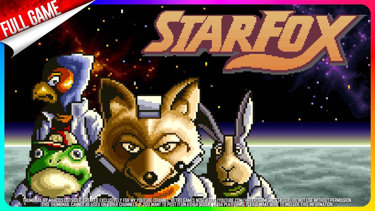Star Fox (SNES - US) Longplay (All Courses) - YouTube