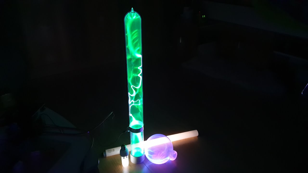 Diy Driver Xenon Argon Plasma Lamp - YouTube