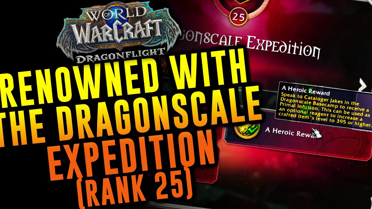 Renowned with the Dragonscale Expedition - YouTube