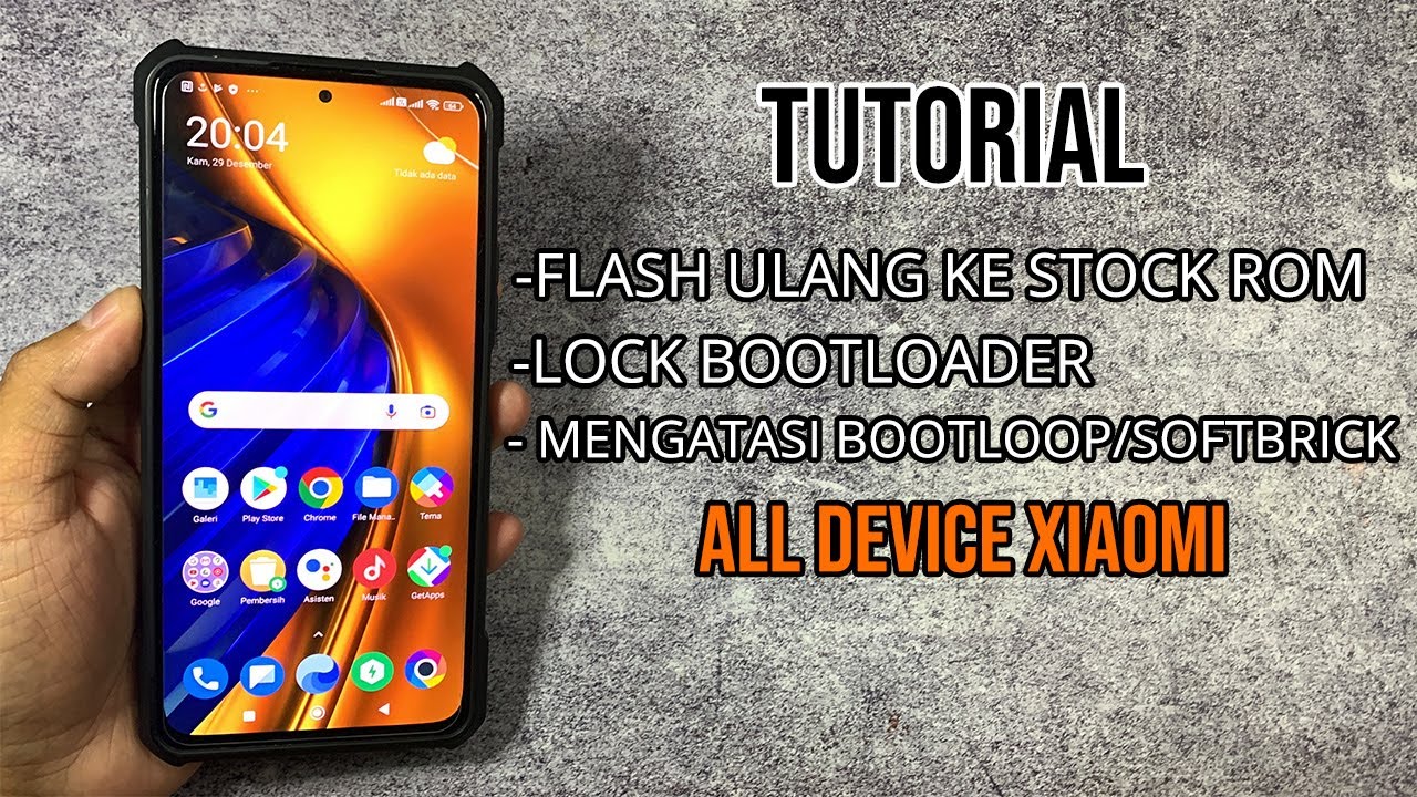 Tutorial Flash Ulang, Lock Bootloader, Mengatasi Bootloop Dan Lain Lain - Semua Device Xiaomi ...