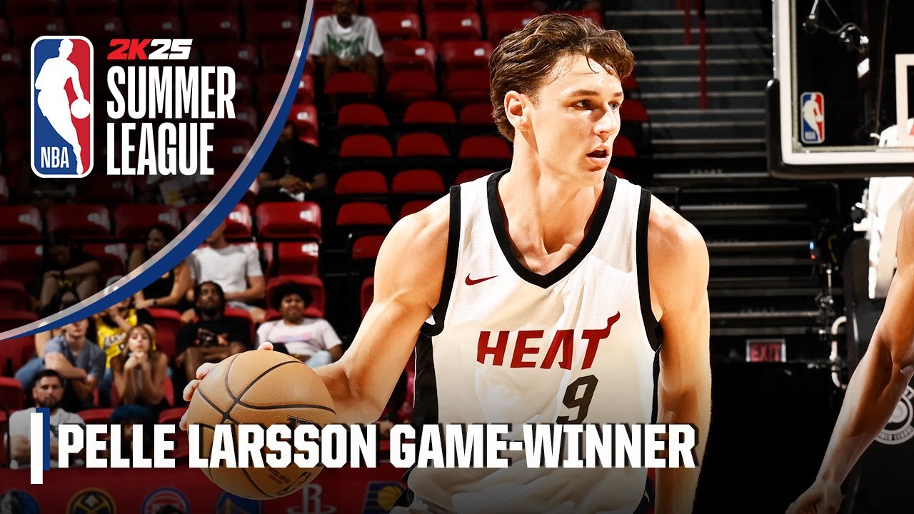 Pelle Larsson's GAME-WINNER makes the Miami Heat NBA Summer League ...