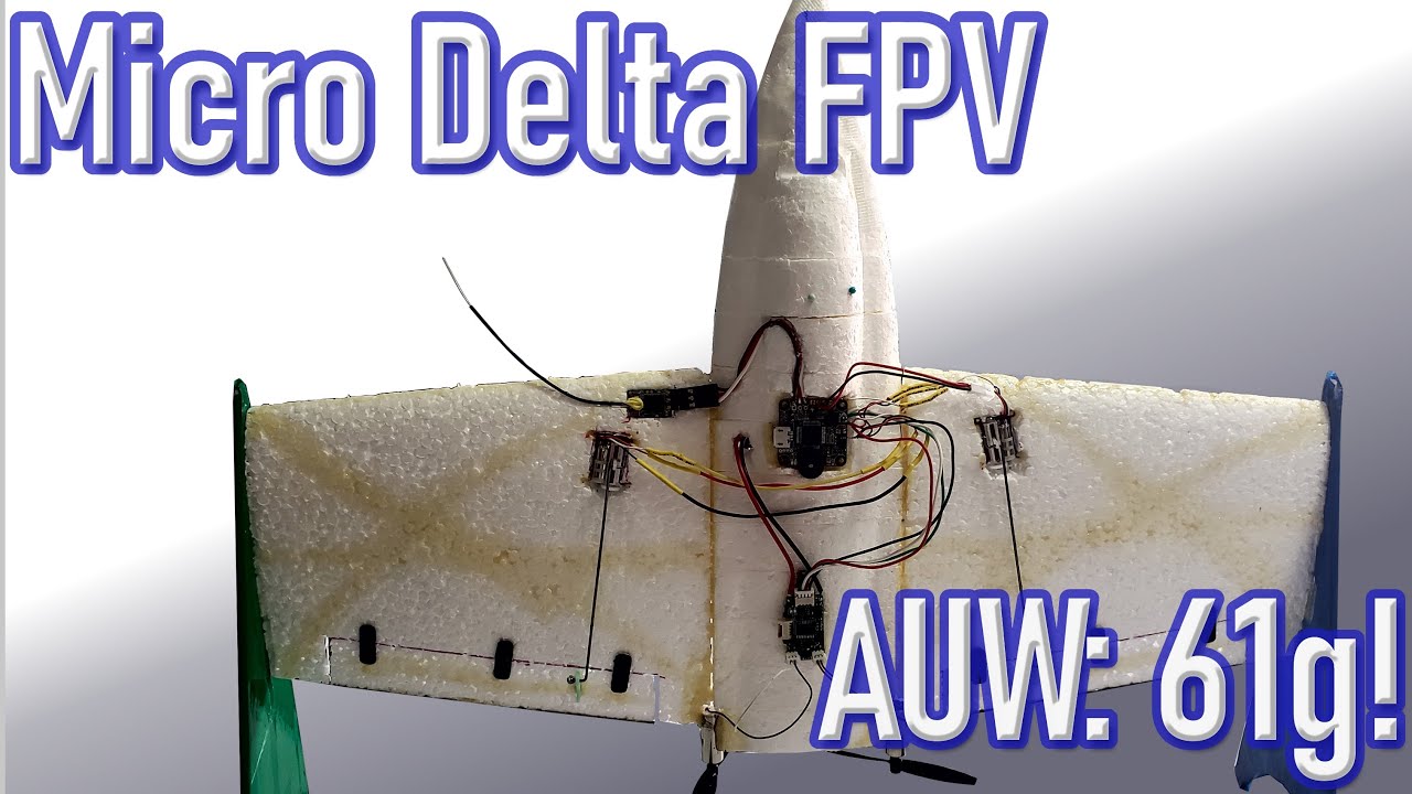 Sub 100g FPV Delta Wing | Build | Flights - YouTube