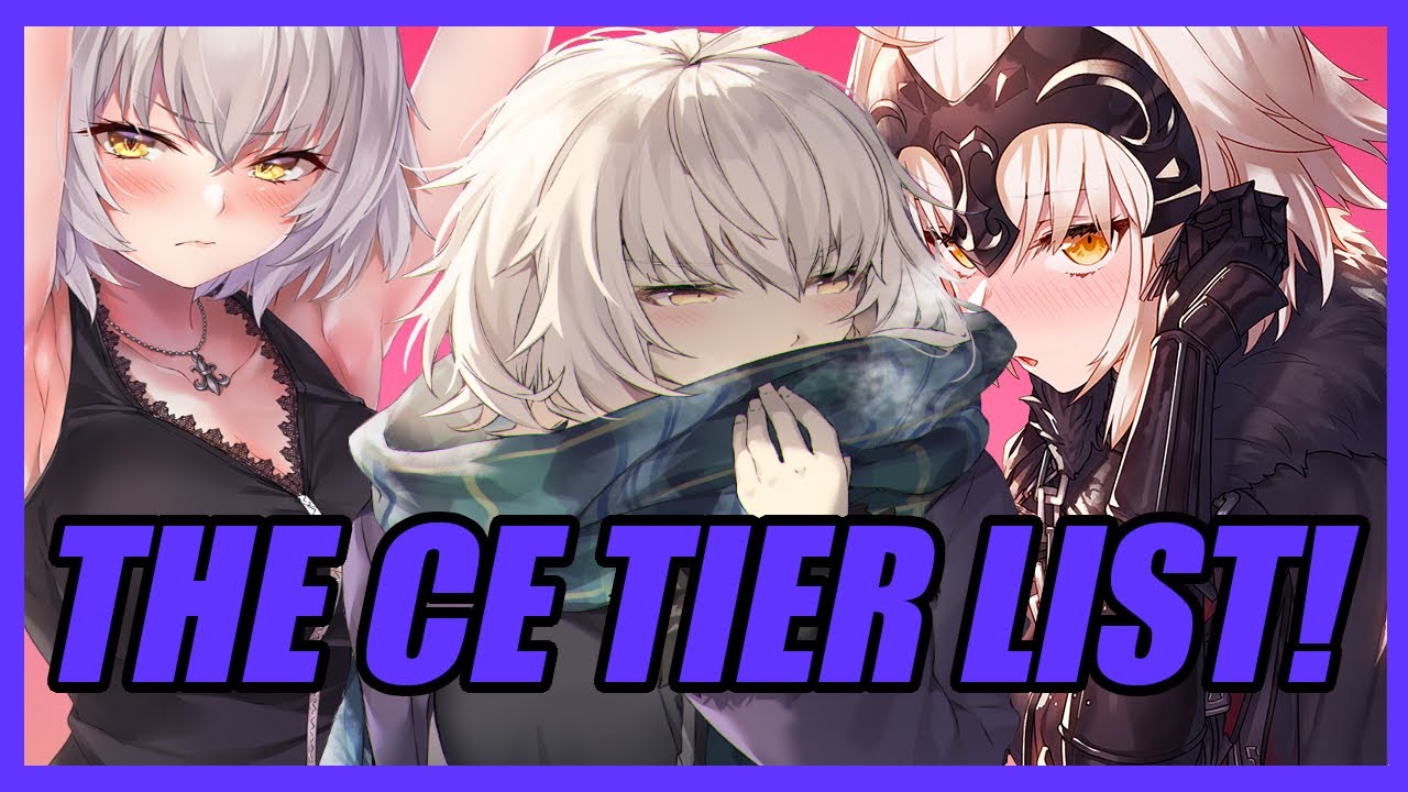 The CE Tier List Fate Grand Order YouTube the-ce-tier-list-fate-grand-order-youtube