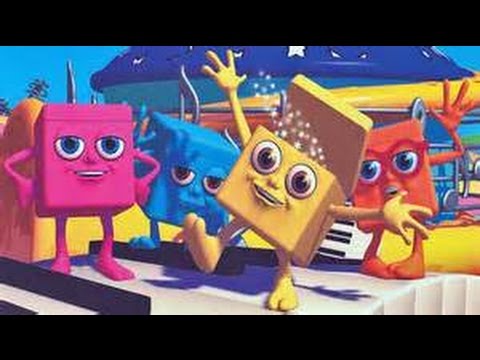 Los Cubitos Animados Se Transformar En Un Tornado Al Girar En Un Pie ...