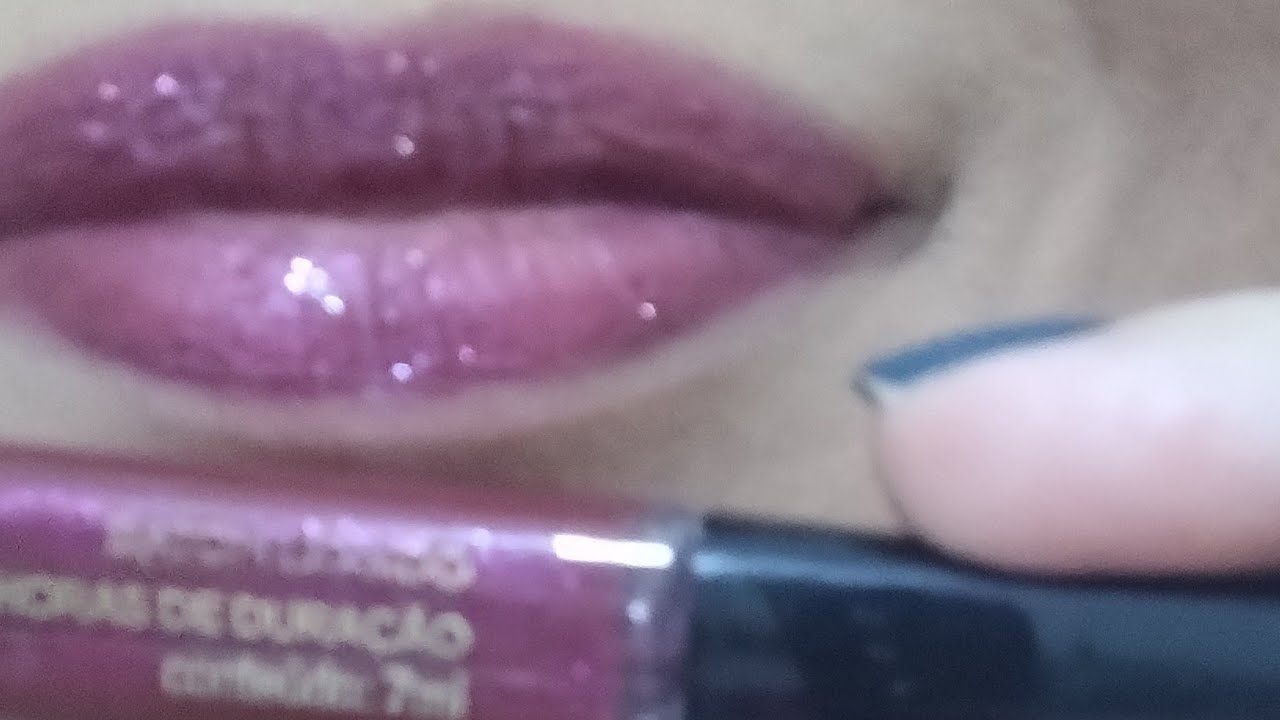 BATOM POWER STAY AVON MATE EFFECT GLITTER MARSALA A NOITE!VEM VER ESSE ...