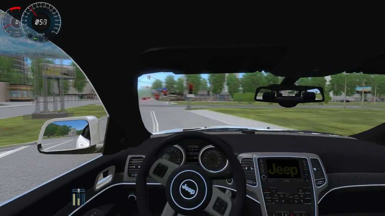 City Car Driving - Jeep Cherokee SRT8 - YouTube