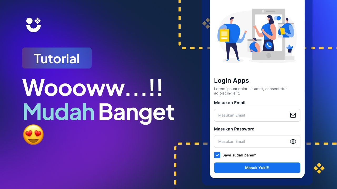 Tutorial Membuat Login dan Register Page di Figma dengan Menggunakan ...