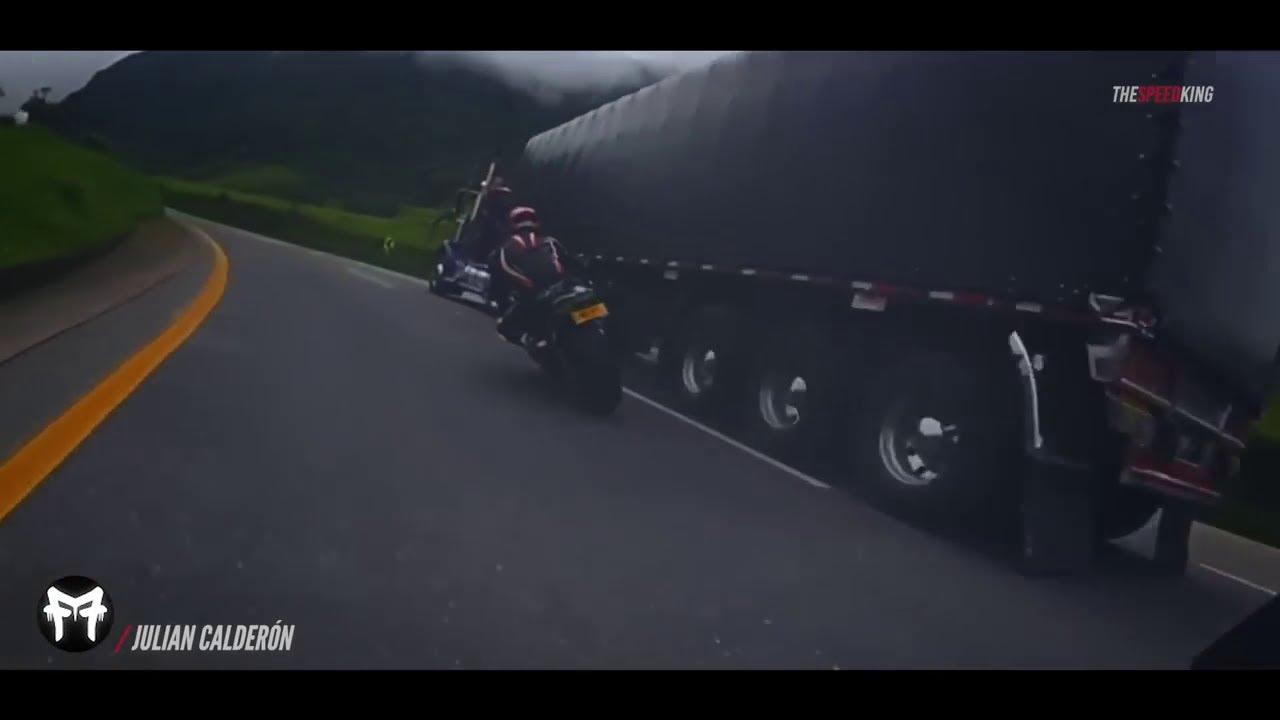 Scary Biker Video - Biker Close Calls | Epic Biker Moments - YouTube