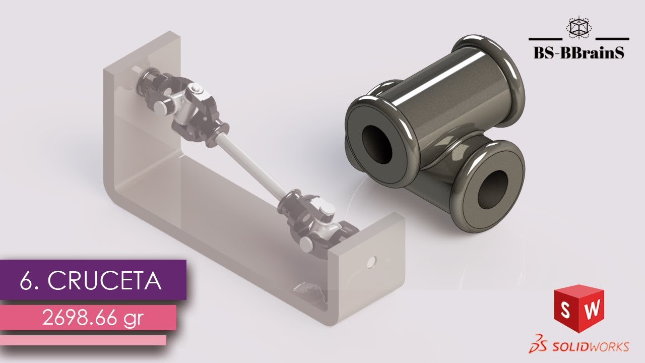 6. Cruceta - Junta Cardán (Acero AISI 1020) - YouTube