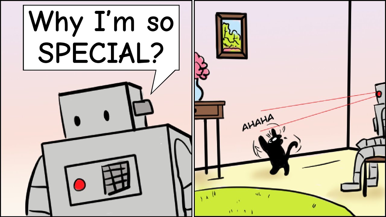 "Hilarious Robots" Comics - Comic Dub Illustrations - YouTube