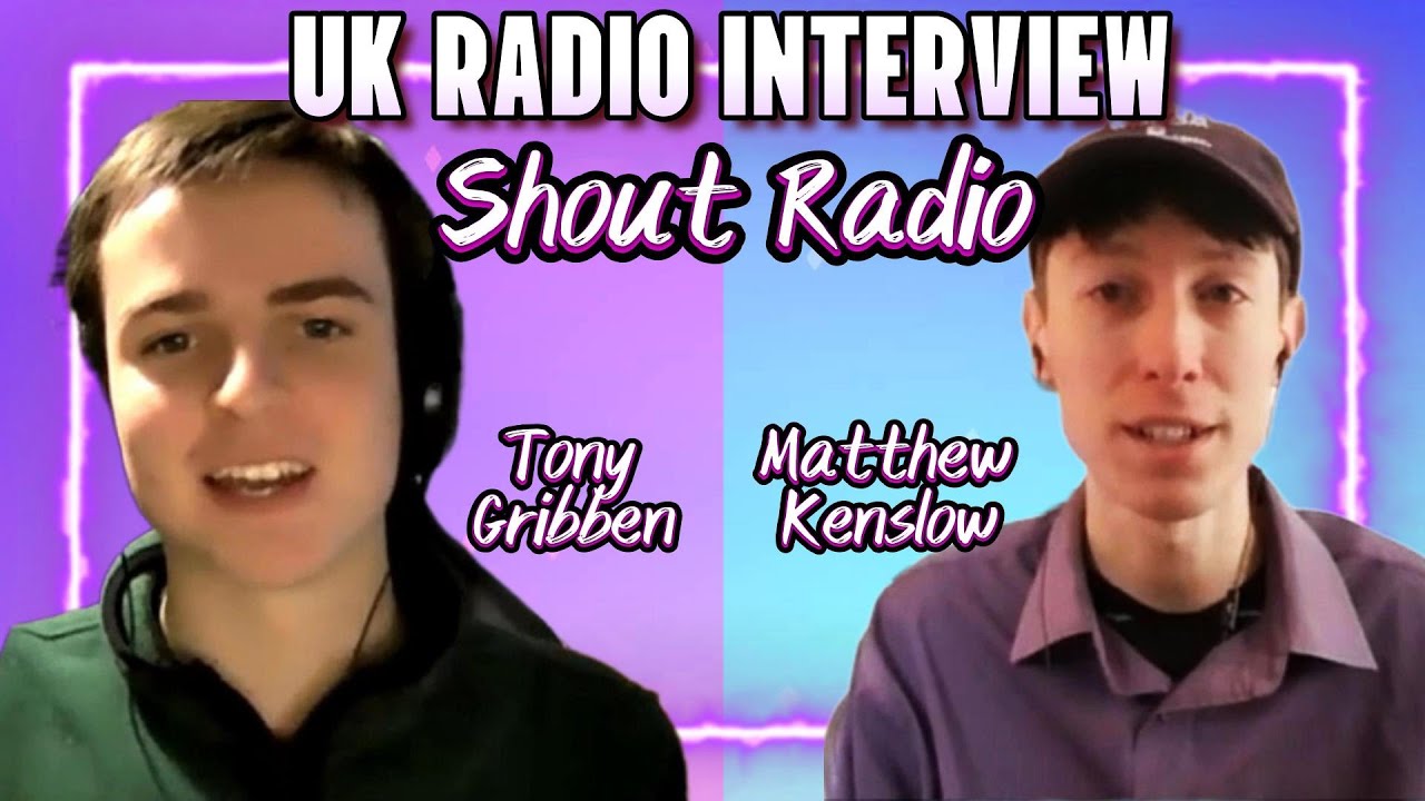 My United Kingdom Based Radio Interview w/ Tony Gribben, Shout Radio ...