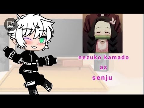 hashiras react to a nezuko as senju ||gacha club||🇧🇷/parte 2/2 - YouTube