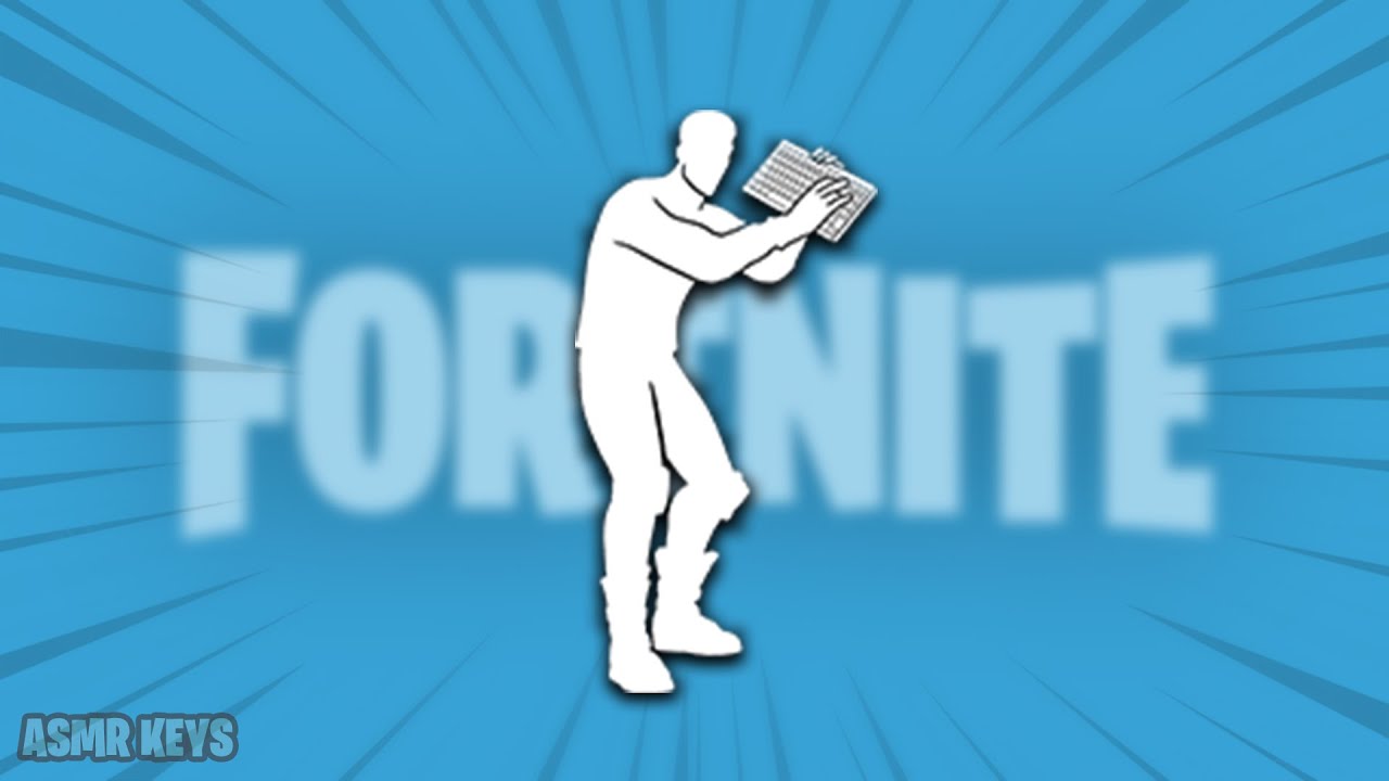 *NEW* ASMR KEYS | Fortnite Rubius ICON SERIES Emote - YouTube