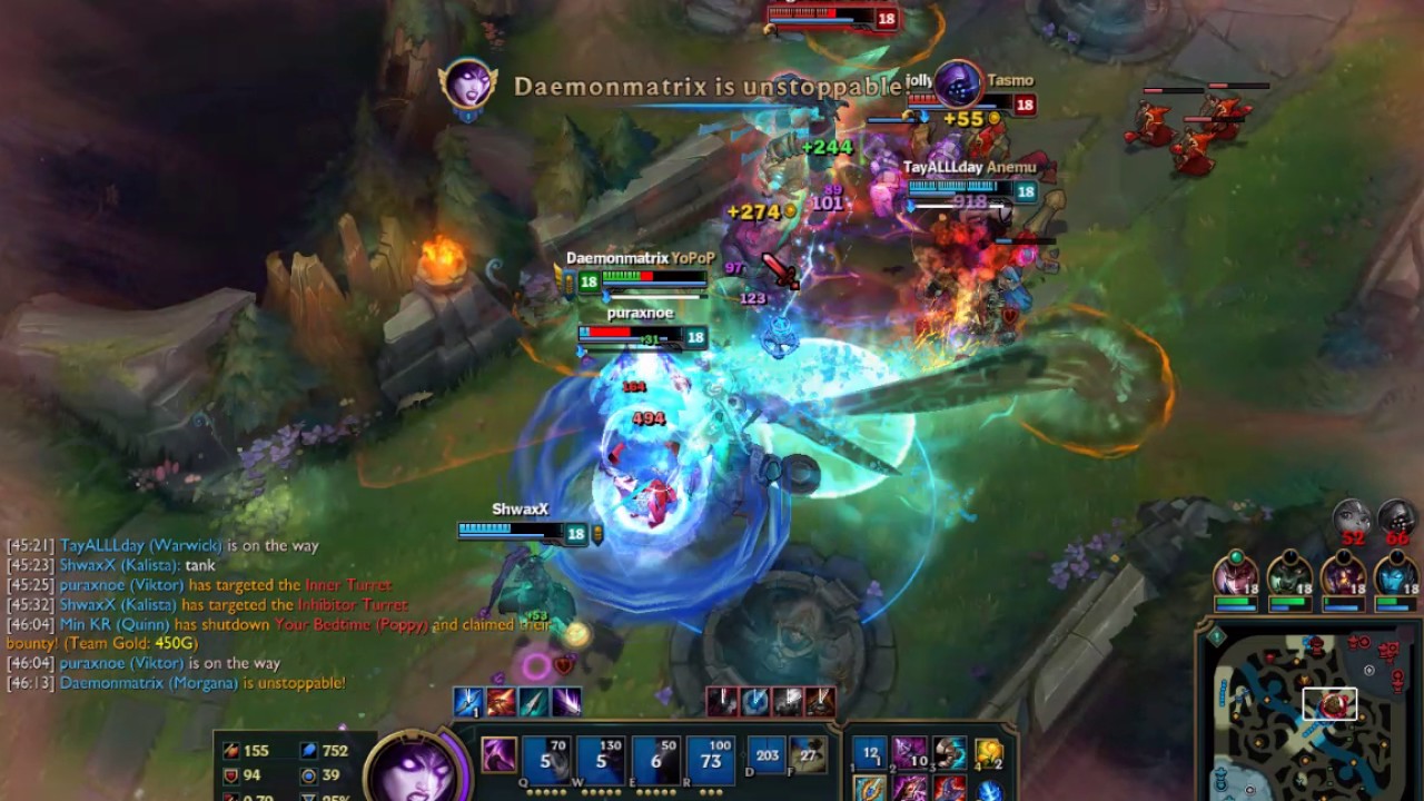 League of Legends Kalista + Morg ult - YouTube