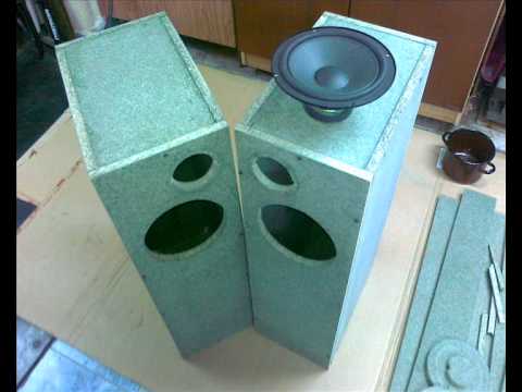 Budowa kolumn DIY :-) - YouTube
