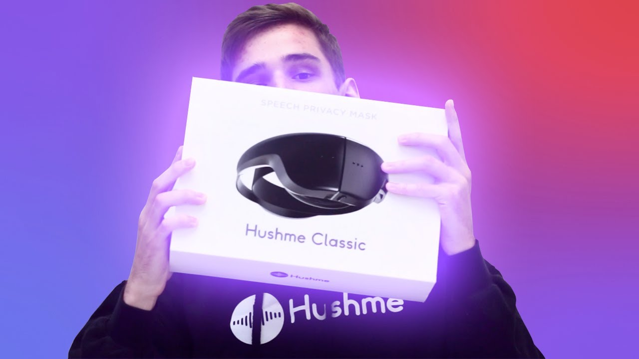 Hushme Speech Privacy Mask Unboxing Review - YouTube